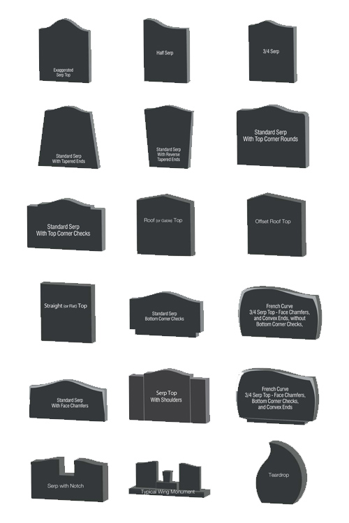 Flat Headstone Sizes at Mia Fortune blog